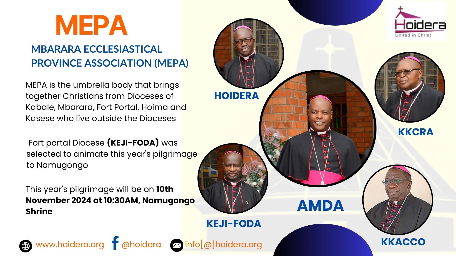 Momentum Grows for the MEPA 2024 Pilgrimage – Hoima External Residents ...